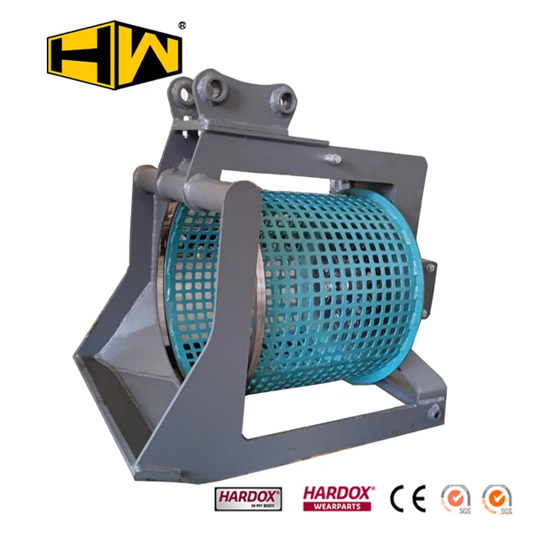 Hongwing Rotary Screening Bucket Excavator Screening Bucket Loader ...