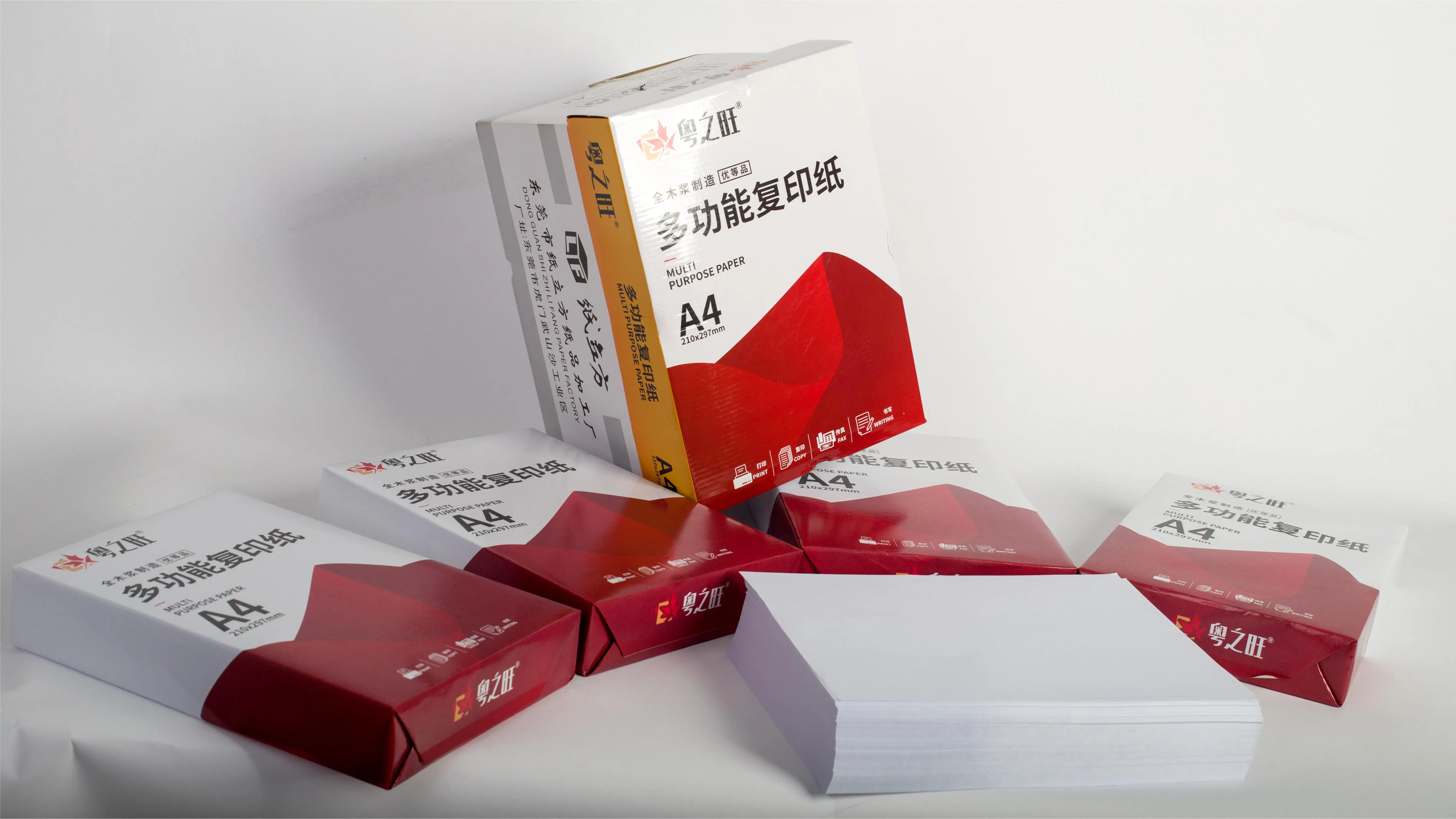 China Manufacturers Oem 70gsm 75gsm 80gsm 100% Pulp A4 Paper Copier 500 ...