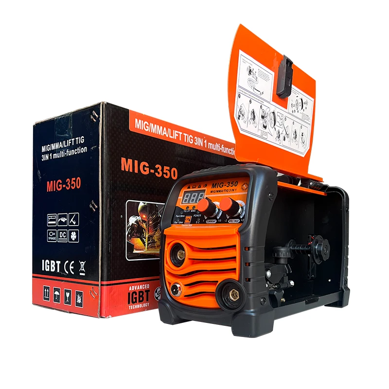 Portable Gasless MIG Welder MIG-350 220V Home Use Low price wholesale ...
