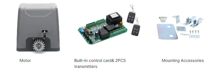 Modern Automatic SL1000AC Slide Gate Opener for Hotels Villas ...