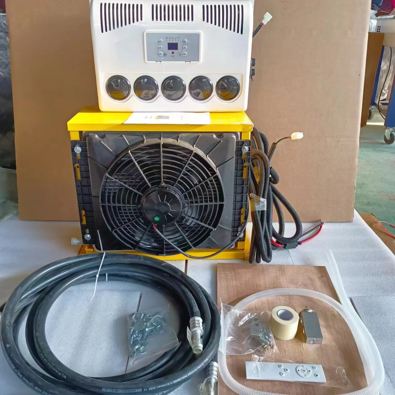 12 Volt 24 Volt Split Truck Parking Air Conditioner For Trucks - Buy ...