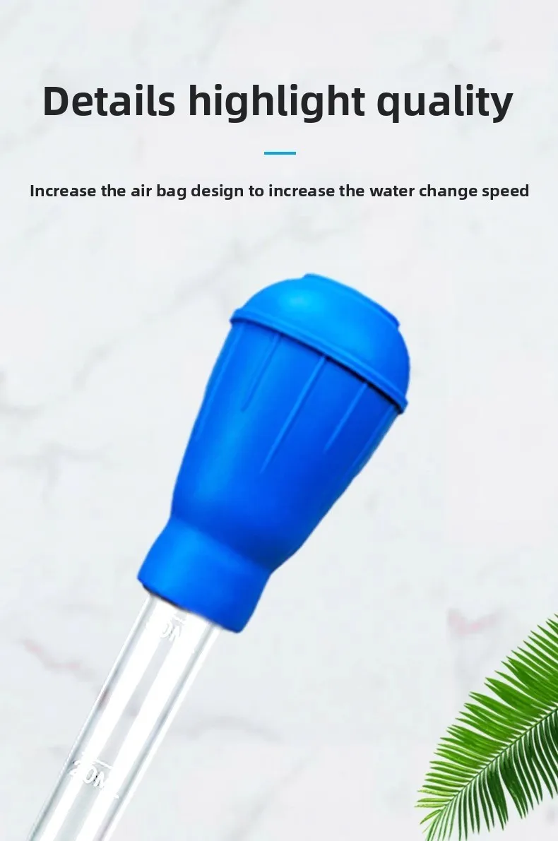 Fish Tank Suction Device Multi-Functional Suction Pipe Small Fish Tank ...