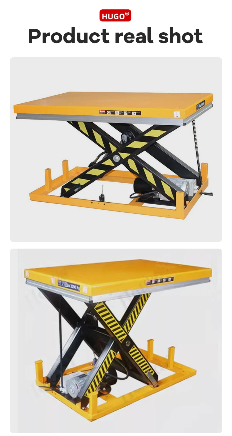 HUGO Electric Scissor Lift - Remote Controlled Lifting Platform