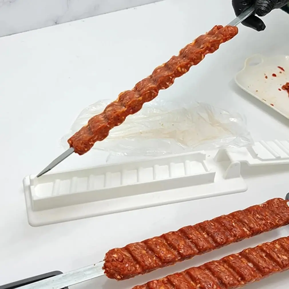 Single Row Kebab Maker - Reusable, Easily Cleaned BBQ Tool