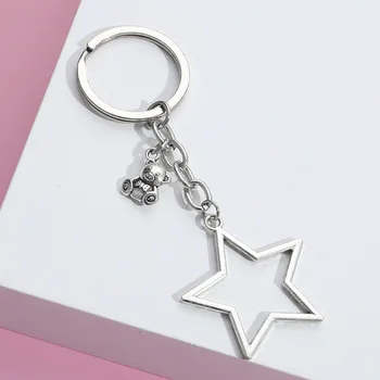 Metal Keychains Moon Pendant Moon Key Ring Key Chain - Buy Moon ...