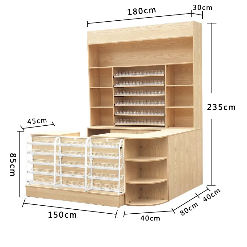 Custom Cigar Shop Fitting Display Cigarettes Shelves Tobacco Floor ...