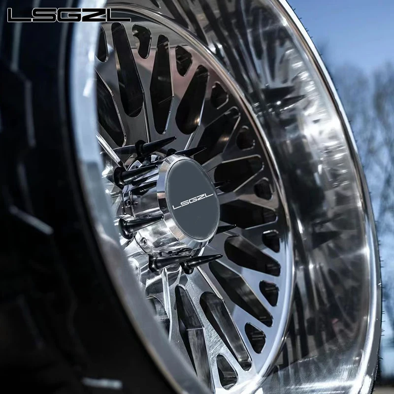 Custom Forged Alloy Deep Dish Chrome Rim 17 18 20 22 24 26 28 30 Inch ...
