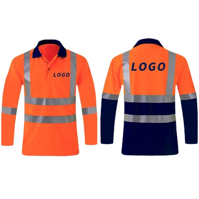 Custom High Visibility Work Uniform - Safety Reflective Shirts