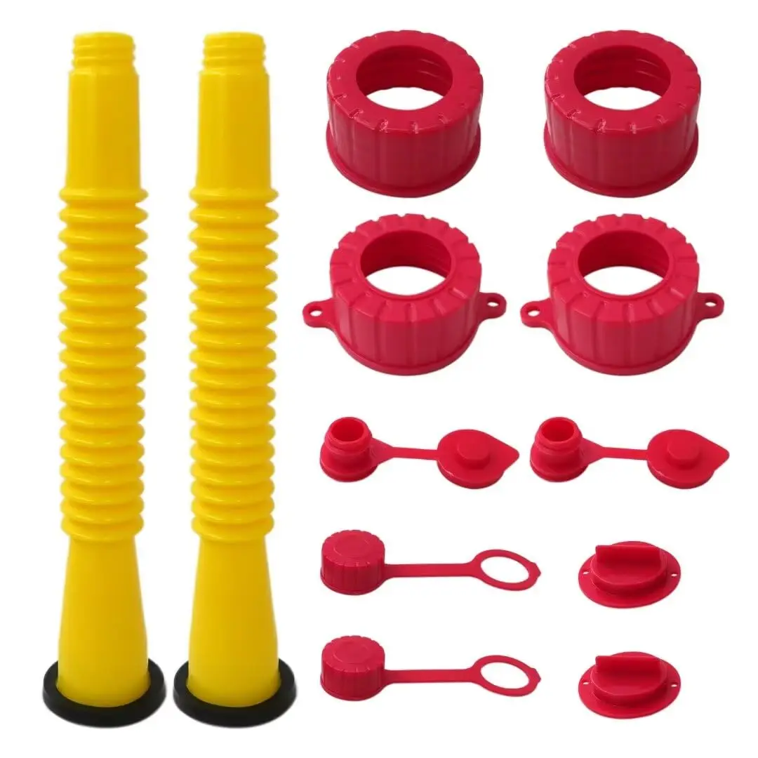 Universal Replacement Gas Fuel Can Long Spout Nozzle Vent Kit Fits ...