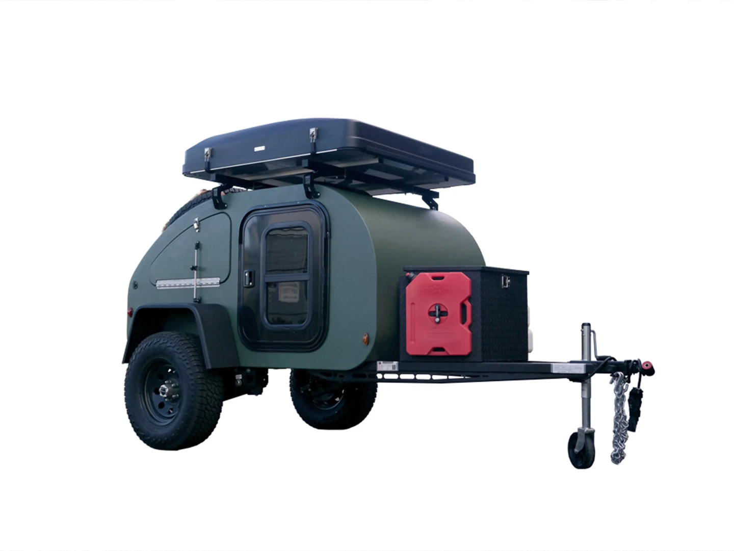 Mini Off Road Camper Trailer Small Rv Caravan With Slide-out Kitchen ...