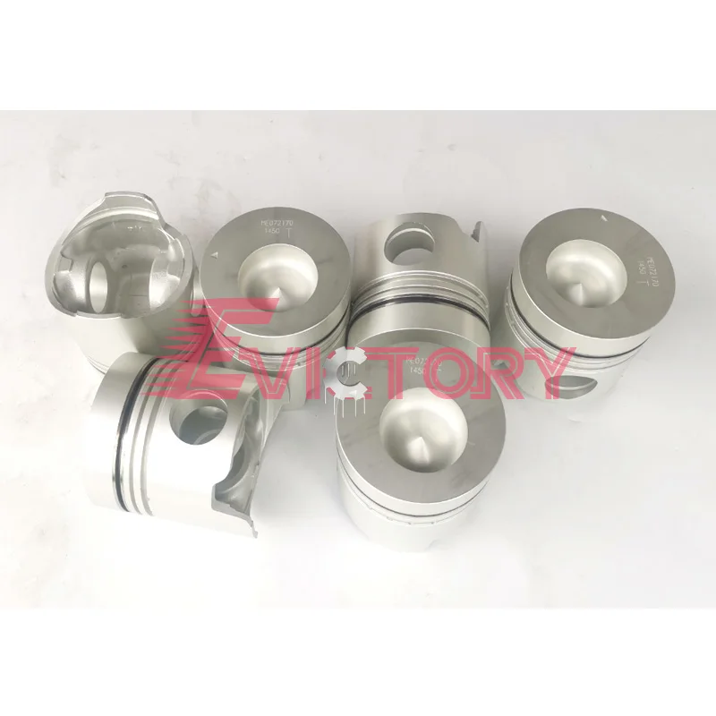 For Weichai Wp6h245e61 Rebuild Overhauling Engine Piston Kit Sitrak G5 ...