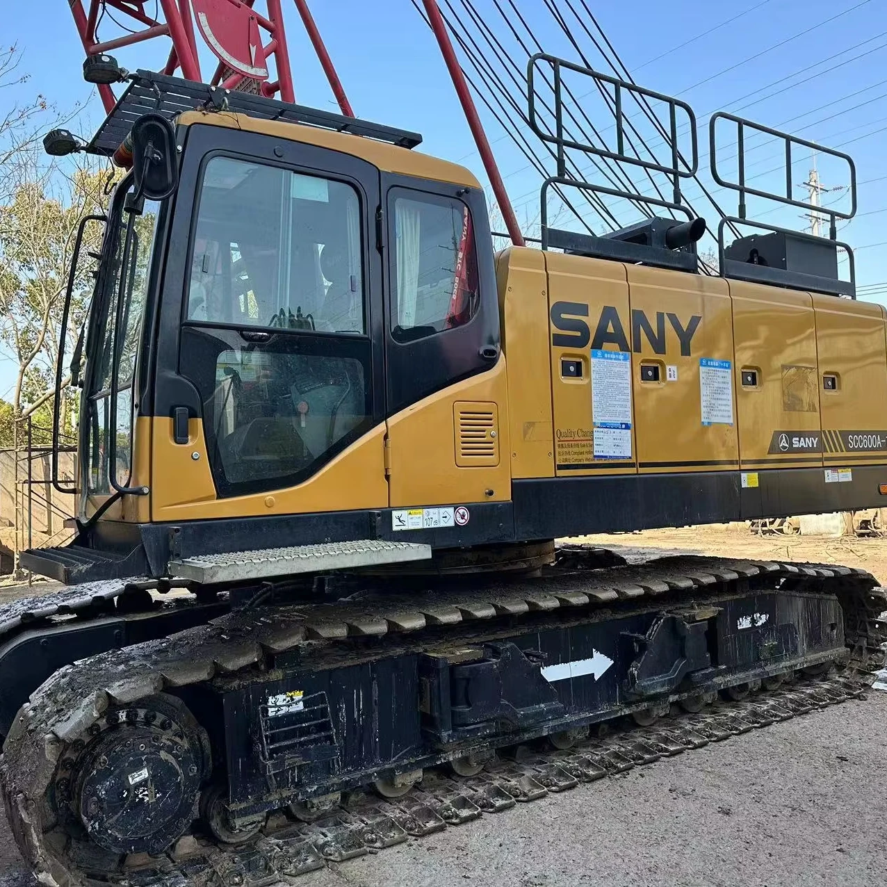 Hot Sale Used Excavator SANY600 with good condition SANY 600 excavator ...