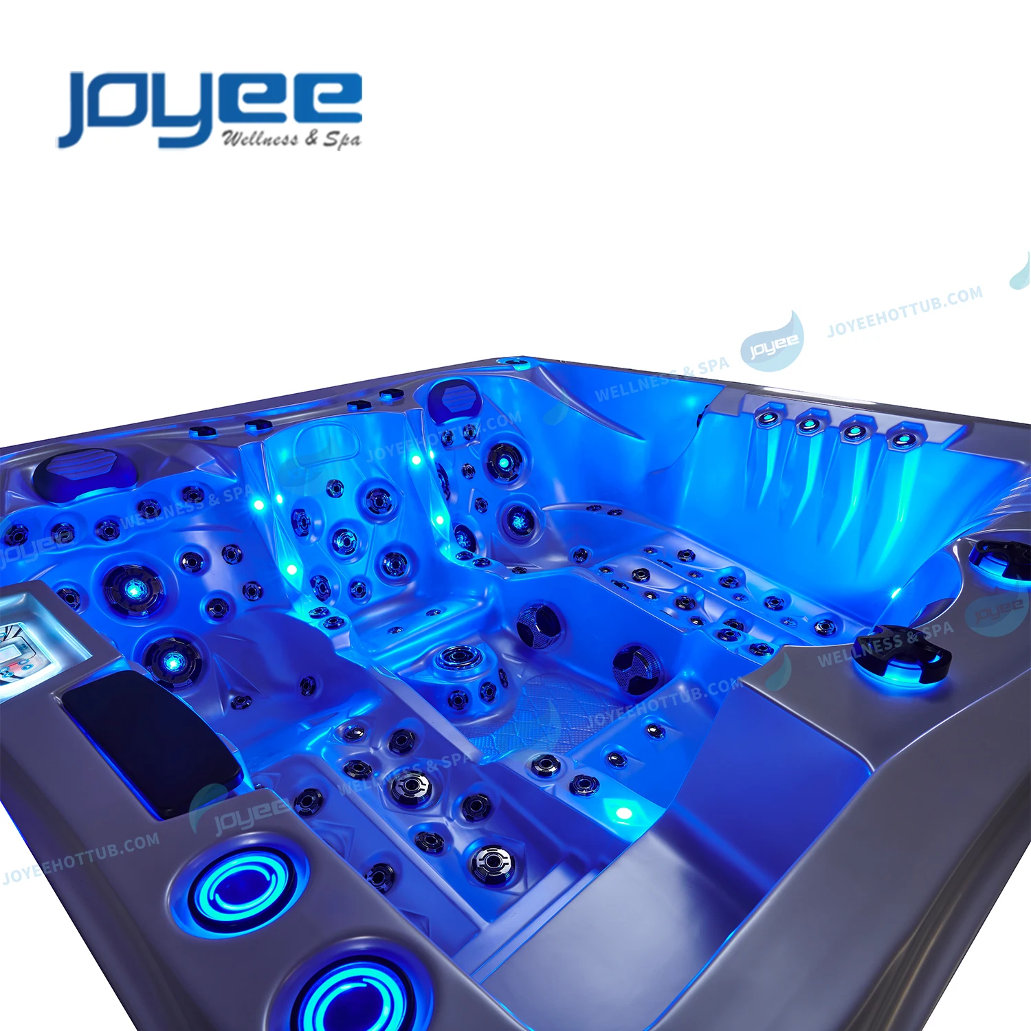 Joyee China Spa Manufacturer 4 Persons Acrylic Balboa Inground ...