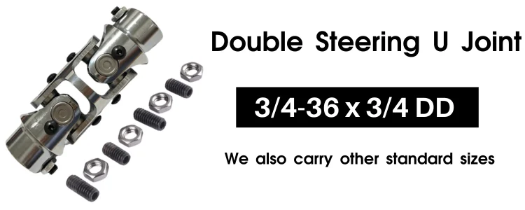 Cnc Machining Steering Shaft Cardan U-joint Auto Universal Joint ...