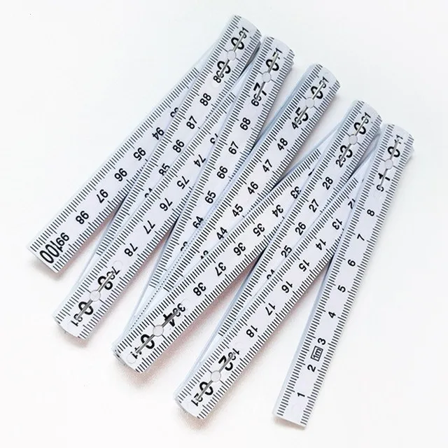 1 Meter Plastic Promotion Funny Folding Ruler - ABS & Carbon Steel
