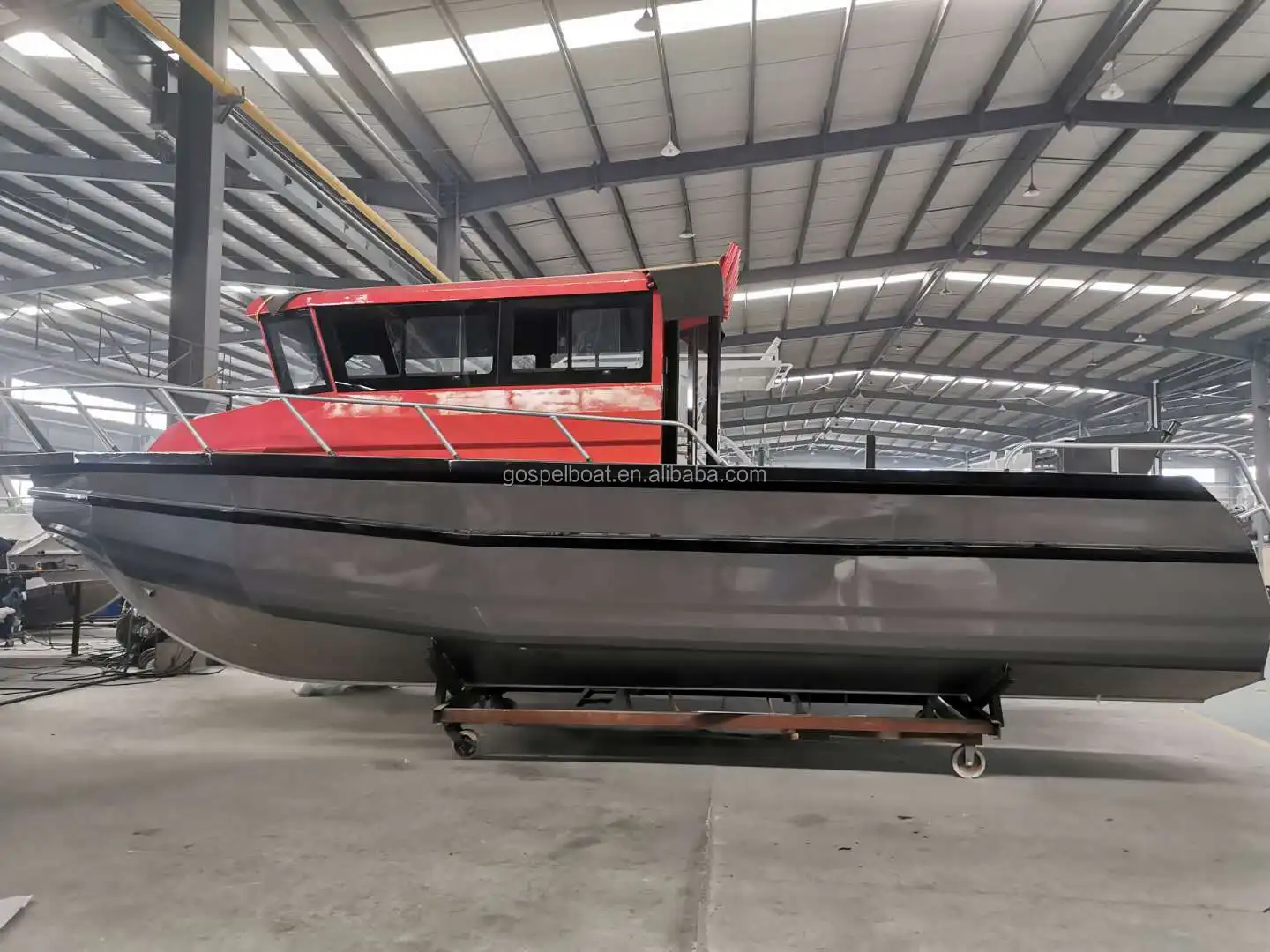 8.5m Aluminum Boat Fishing Vessel and Yacht with Large and Luxury Cabin ...