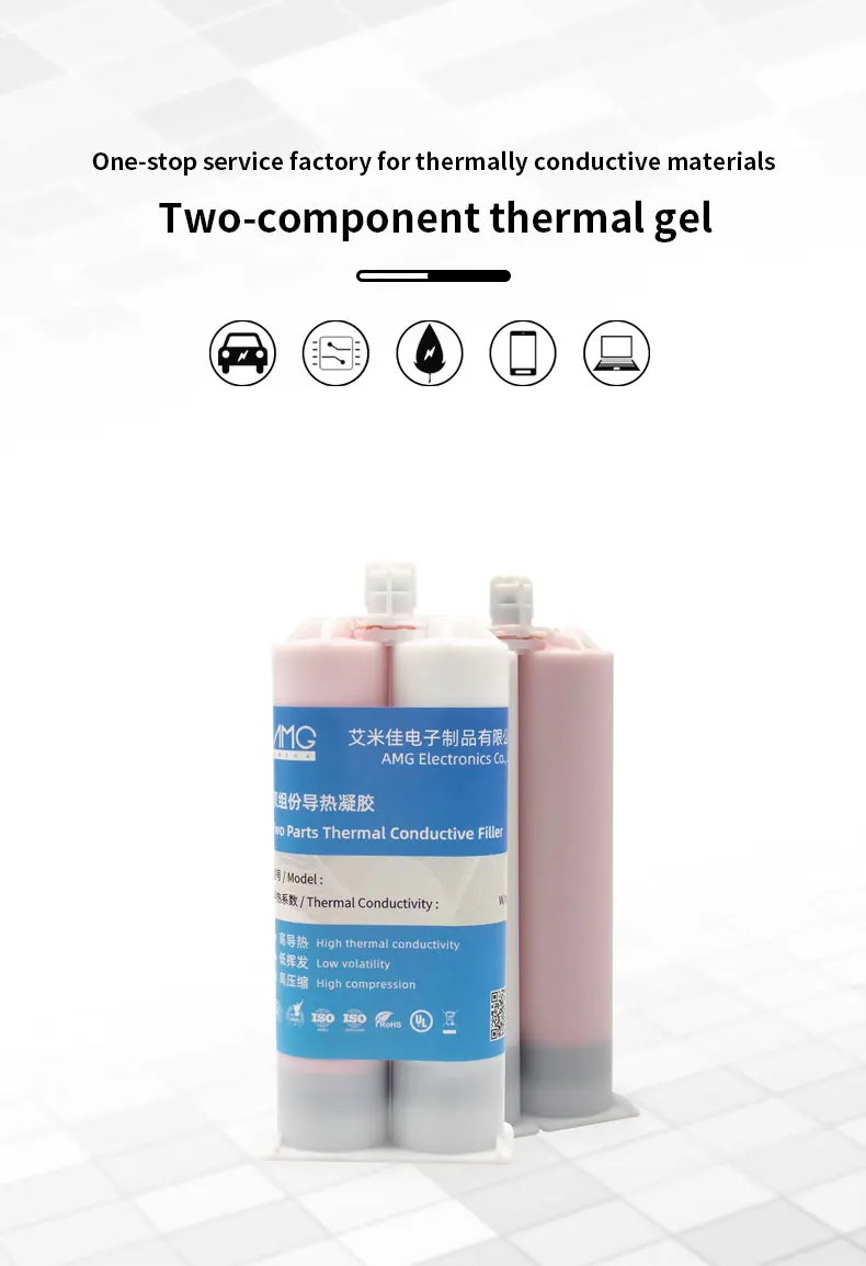 Gtp-ds-3000 High Thermal Conductivity Two-part Silicone Gel - Oem