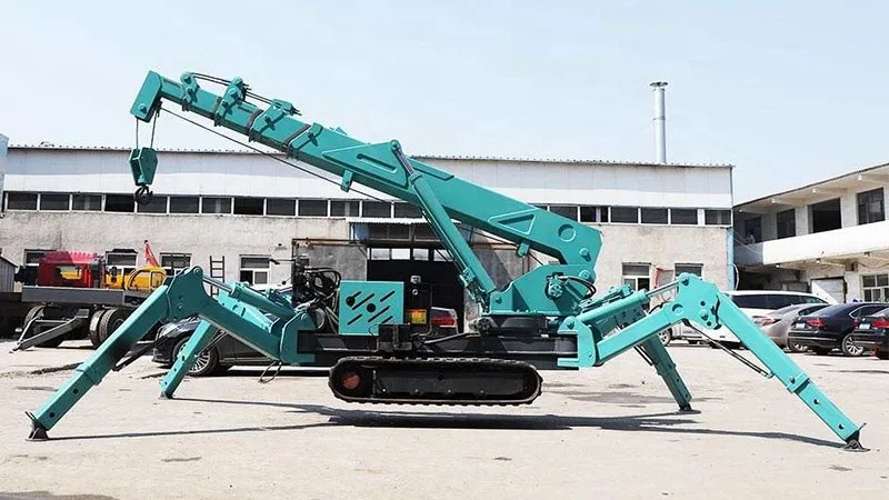 3t Mini Spider Crane Crawler Crane Hydraulic Telescopic Outrigger Small Cranes - Buy Mini Spider ...