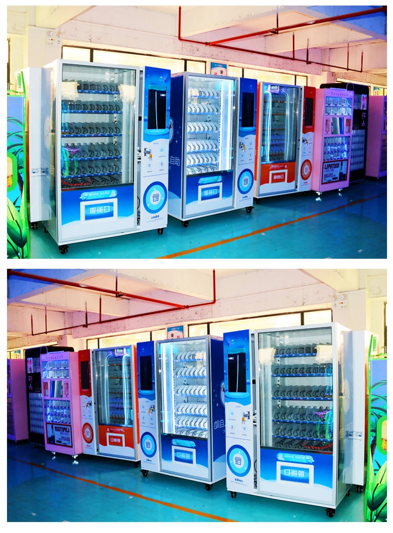 Purchase Combo Drink And Snack Vending Machine With Touch Screen For ...