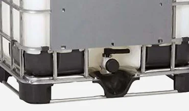 1000l Hdpe Plastic Ibc Tanks Bucket With Galvanized Steel Frame For ...