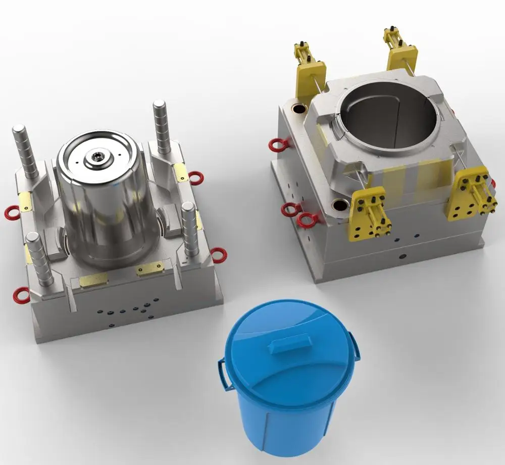 Plastic Injection Bucket with lid mold Handle Mould| Alibaba.com