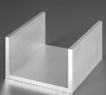 Extrusion Aluminum Profiles U Channel - 6063 T5 Alloy