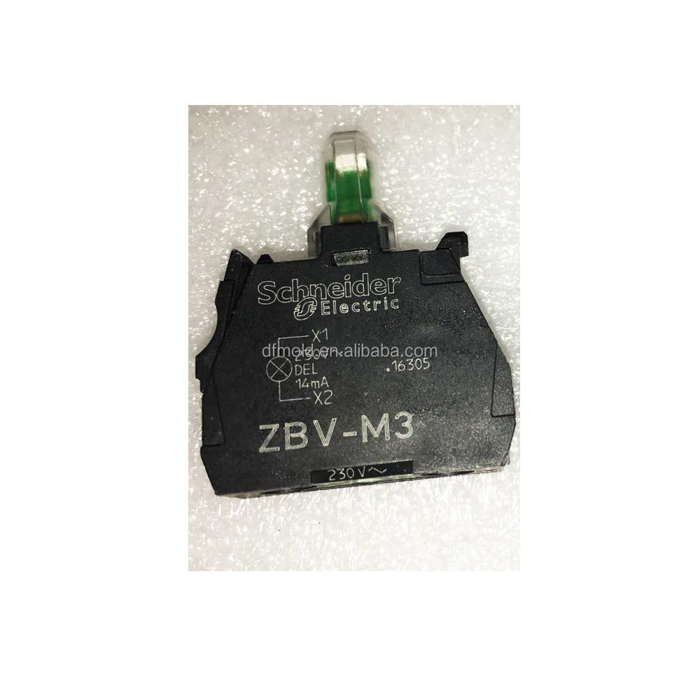 Harmony Xb4 Light Blocks Zbvm3 With Screw Clamp Terminal Connections ...