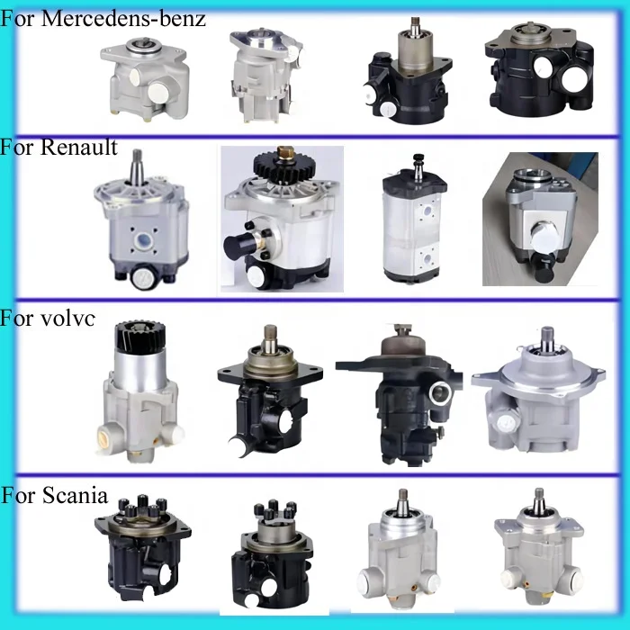 Truck Fuel Pump Power Steering Tandem Pump for Volvo D13 21745603 ...