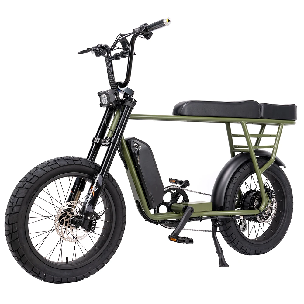 Mario Retro Vintage Electric Bike 750 1000 Watt 1000w Fat Tire City Off ...
