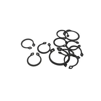 Din 471 Black Stainless Steel Carbon Steel C Circlip Snap Ring External ...