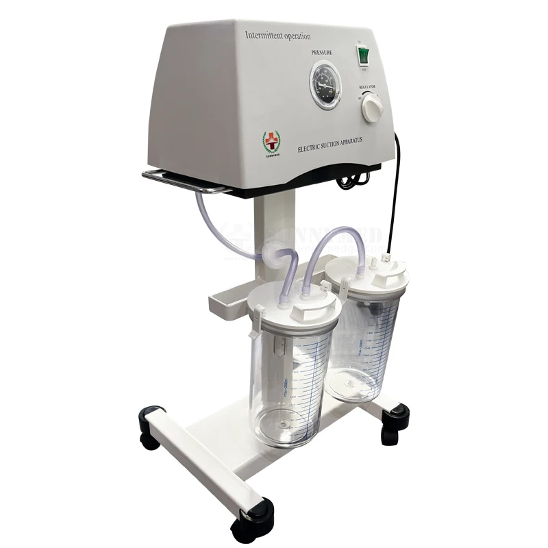 SY-I056 Mobile Medical Vacuum Pump Suction Devices Suction Machine ...