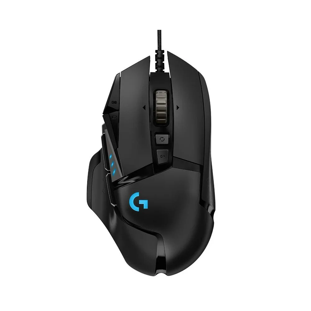 Logitech G502 Wired Gaming Mouse - 25600DPI & RGB Backlit