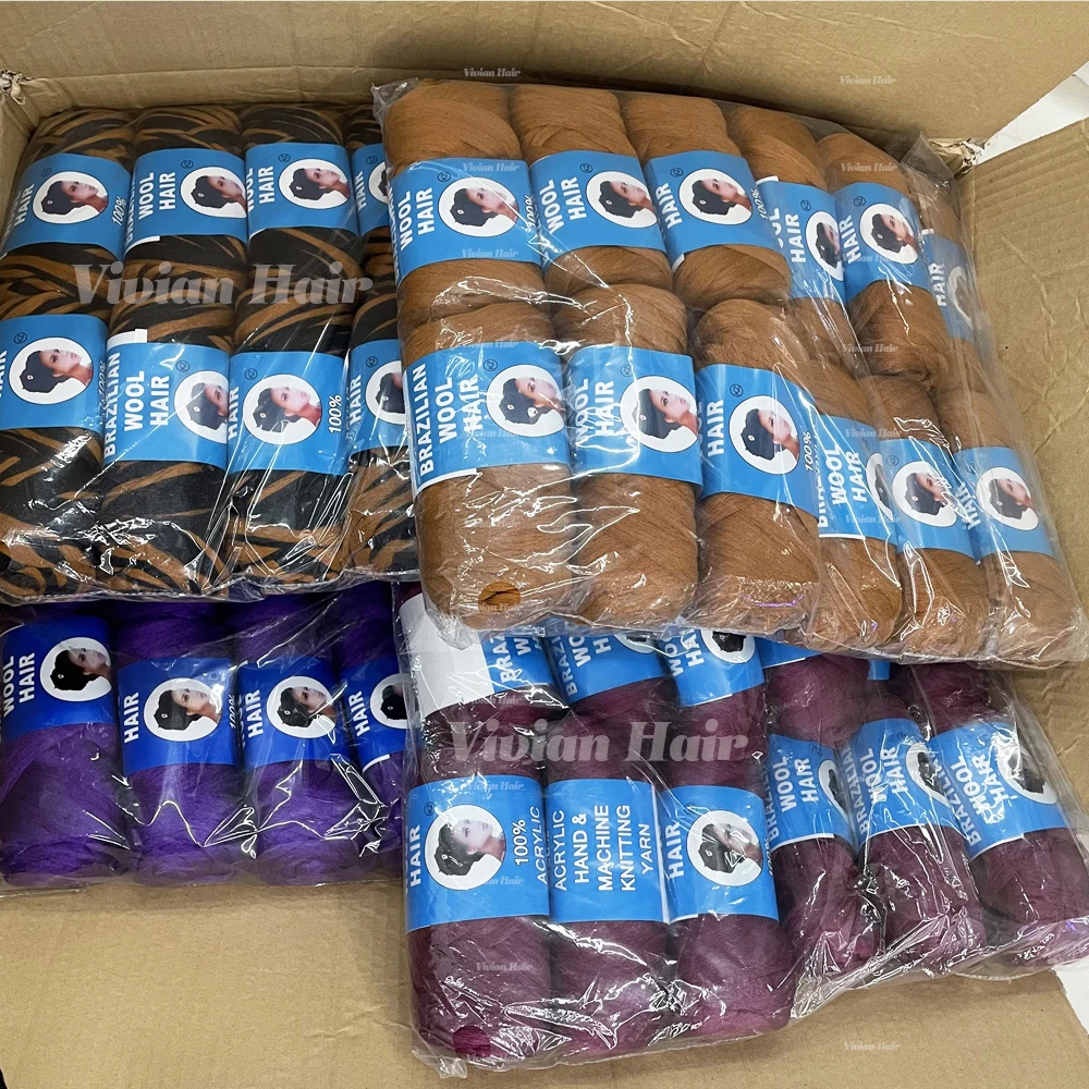 Shop Our Hot Selling Bulk Brazilian Wool Yarn for Dreadlocks