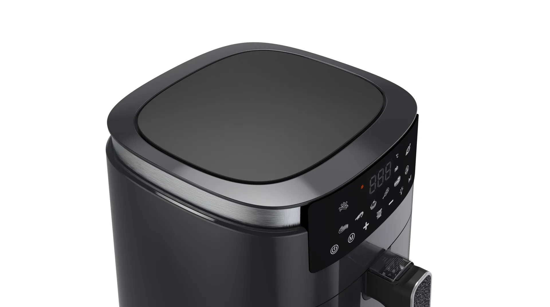 Jewin 5l 1300w Electric Air Fryer Digital Touch Control With Led ...