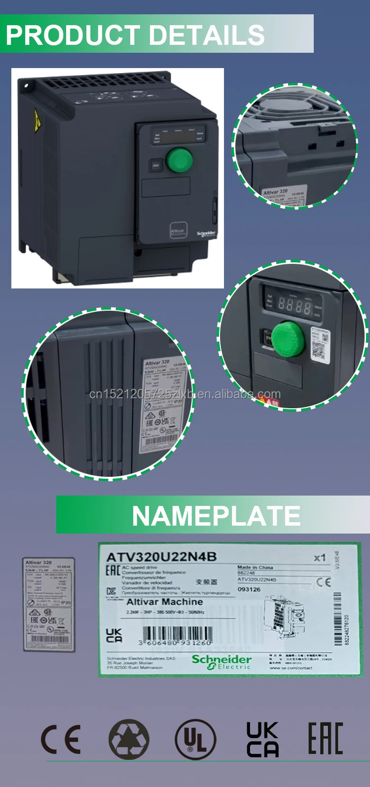Schneider Single & Three Phase Frequency Converters 380-480V Hybrid ...