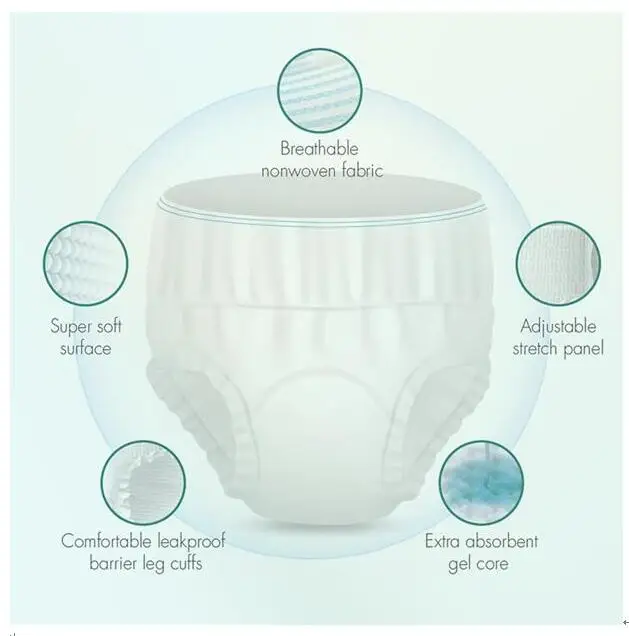 High Quality Baby Diapers with Super Absorbing Performance