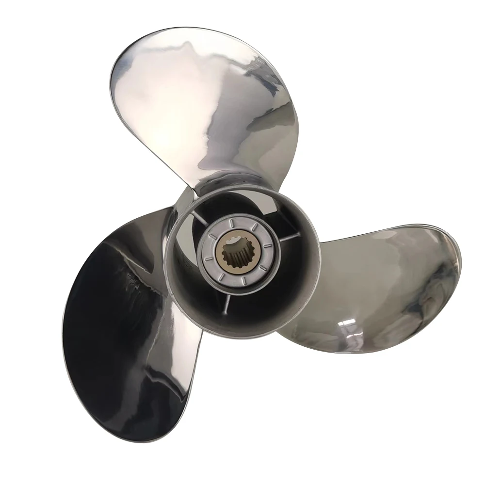 Aluminum Outboard Propeller 13"*19" For Yamaha Engine Propeller 50hp ...