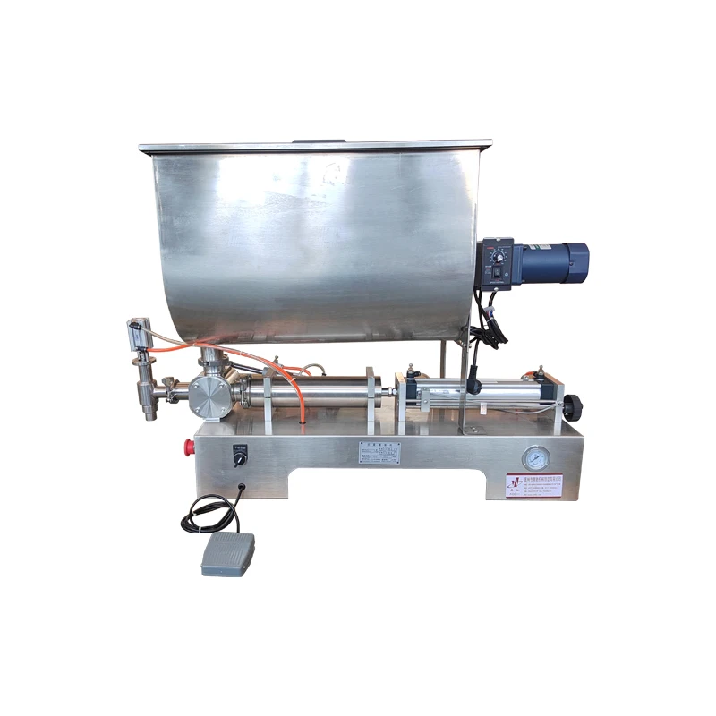 U-shaped Stirrer Large Particle Filling Machine For Liquids & Chemicals Odm