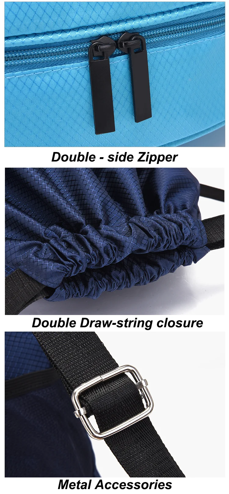 Multicolor Large Capacity Durable Waterproof Drawstring Bag Outdoor ...