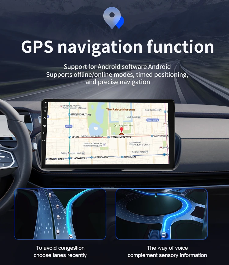 Ac8227l Android 12 Version Bt4.1 2+32g Carplay & Android Auto 12v Ips Touch Screen Car Stereo ...