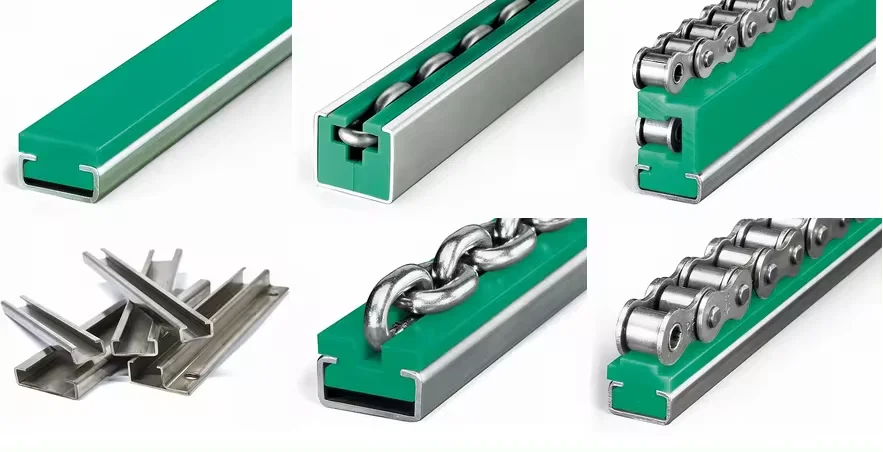 Wear Resistant Polyethylene Uhmwpe Plastic Chain Guides - Buy Rail ...