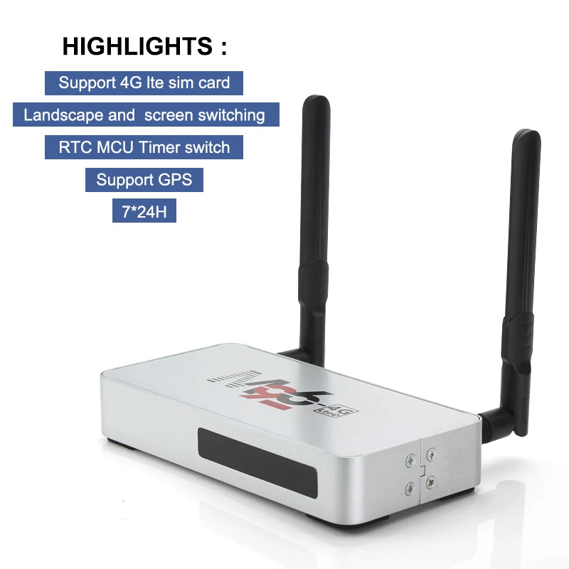 Tripsky Dual 2.4g/5g WIFI TV Box with 4G LTE Sim Card Slot