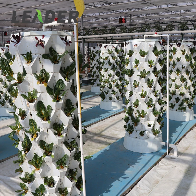 Hydroponic Growing Towers - Efficient Vertical Farming