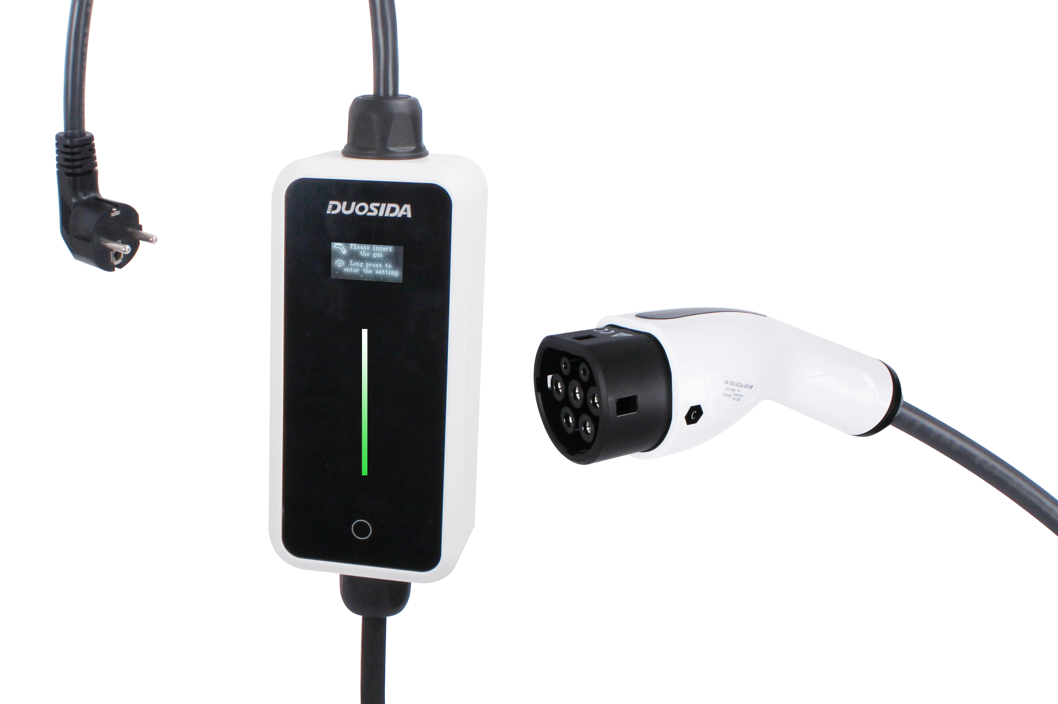 Duosida Portable Charger - Efficient 3KW Type 2 Solution