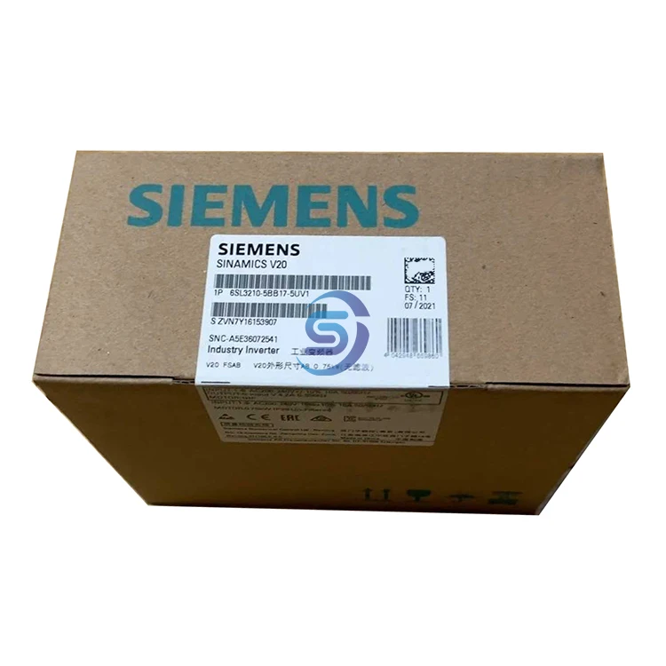 6SL3210-5BE25-5UV0 Siemens SINAMICS V20 3AC 400V 5.5kW UNFILTERED ...