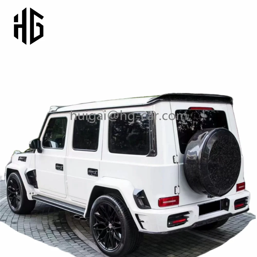 Cf&frp Materials Rear Front Bumper Lip Spoiler G Wagon Engine Hood For Bens G Class Amg G500 G63 ...