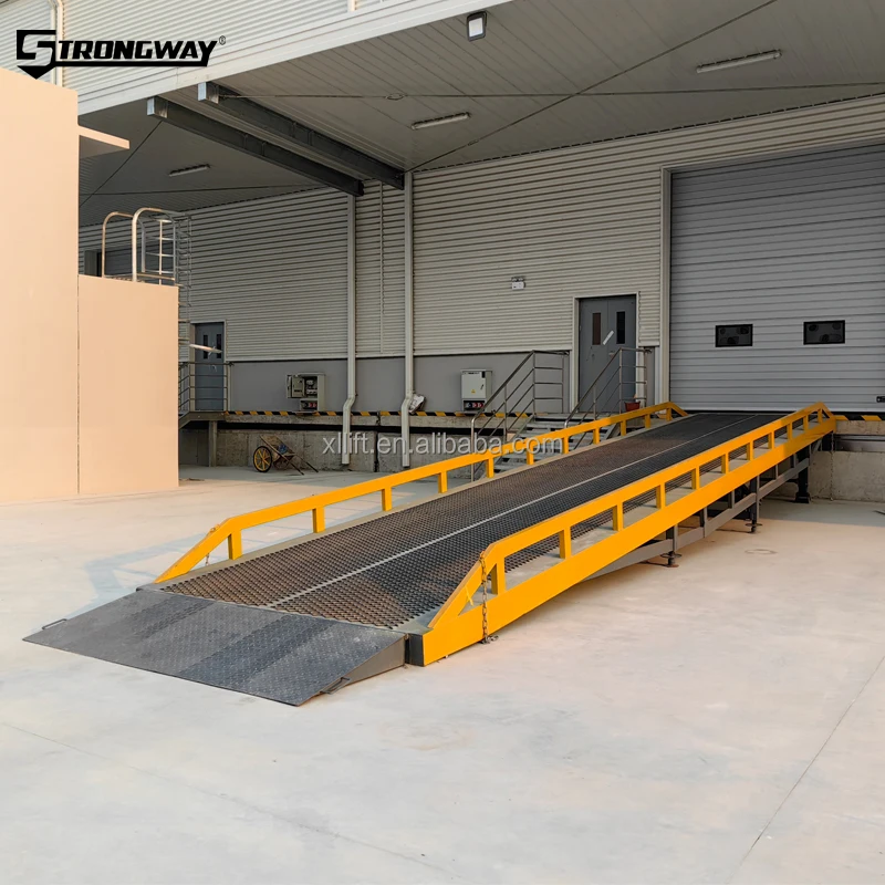 Movable Docking Station Ramp - Heavy Duty Truck Portable Cargo Ramp