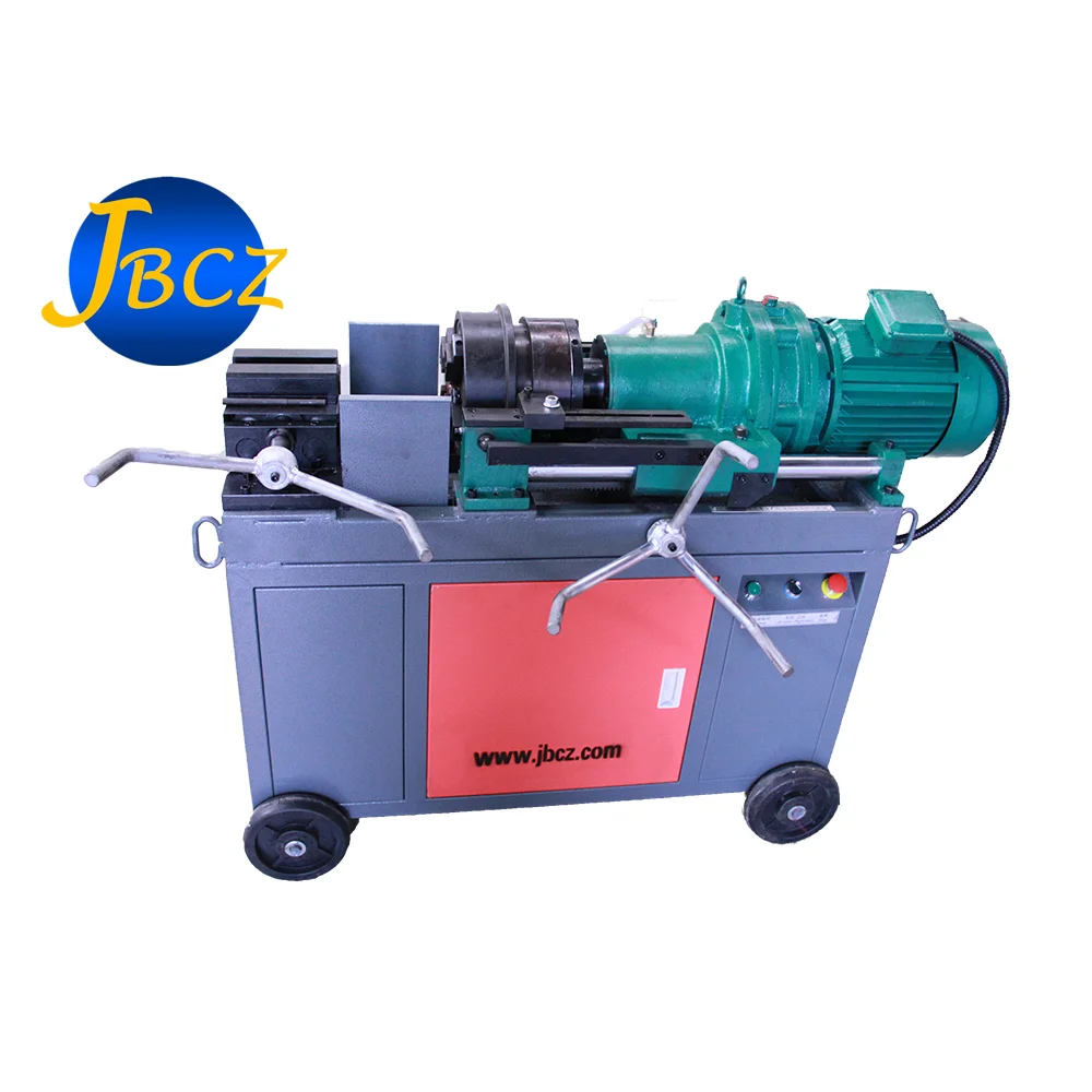 Dual Head Rebar Thread Rolling Machine Portable Steel Threading Machine ...