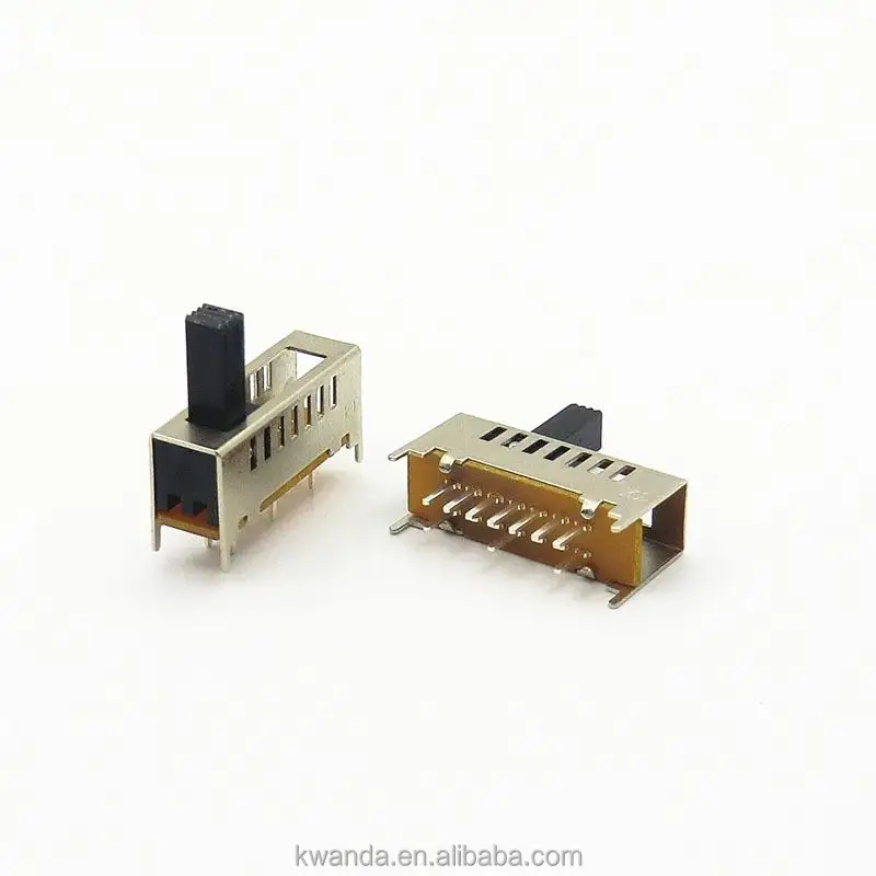 7 Position 14 Pin Slide Switch 2p7t 26.5x8.2x14.7 Mm 0.3a 50v Dc ...