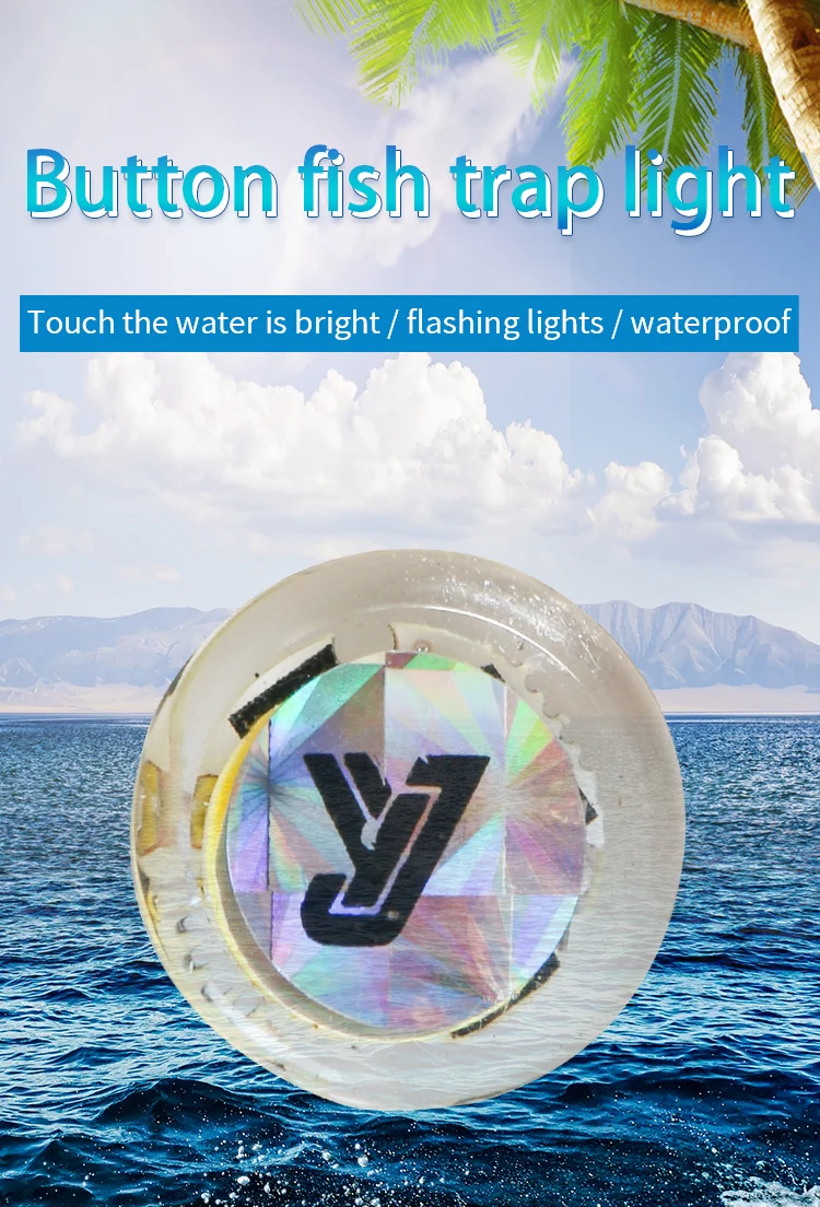 New Fish Water Lamp Led Fishing Light Multi-color Underwater Light ...